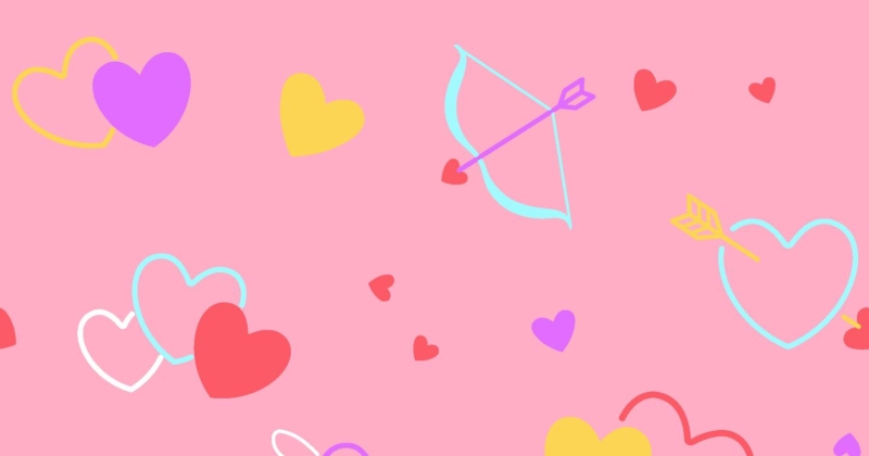 Cupid - Seamless pattern vector Royalty-Free French Design