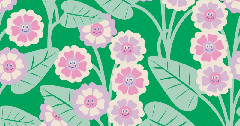 Diabolo Mint - Seamless pattern vector Royalty-Free French Design