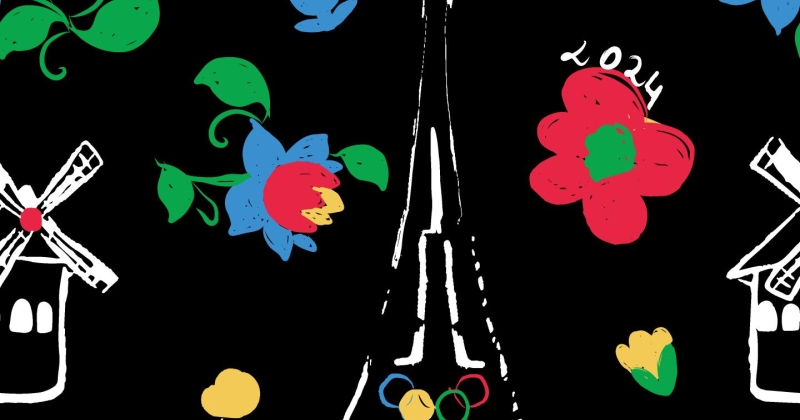 Paris - Seamless pattern vector Royalty-Free French Design